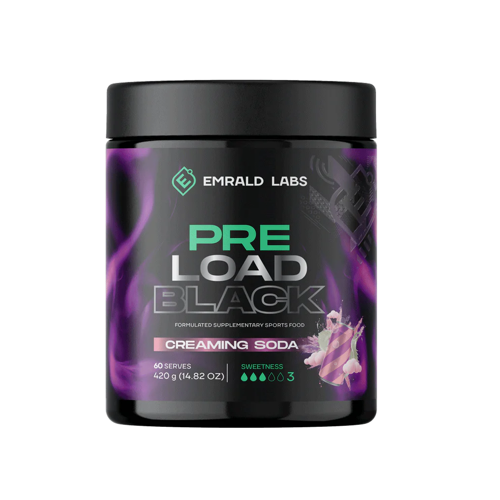 PRE LOAD BLACK | Emrald Labs – Dynamic Supps
